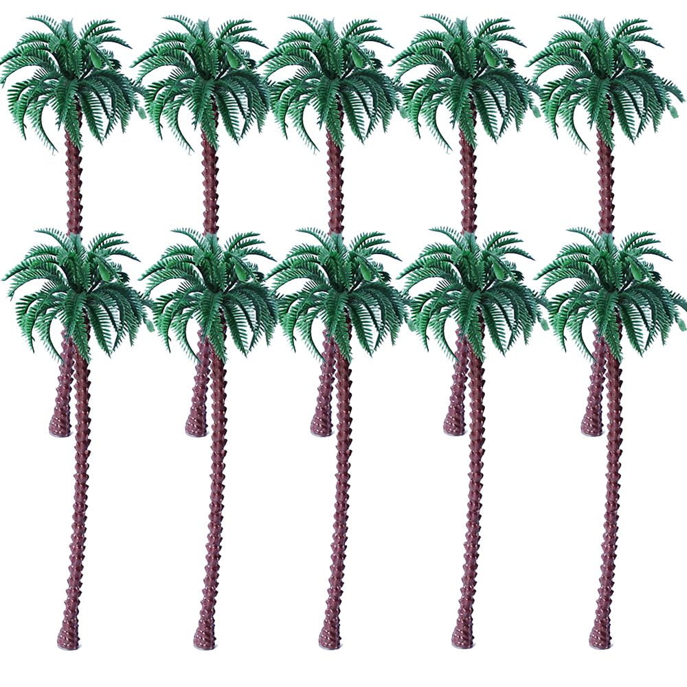 5/10/20Pcs Projects Model DIY Transfiguration Tree Model Coconut Palm ...
