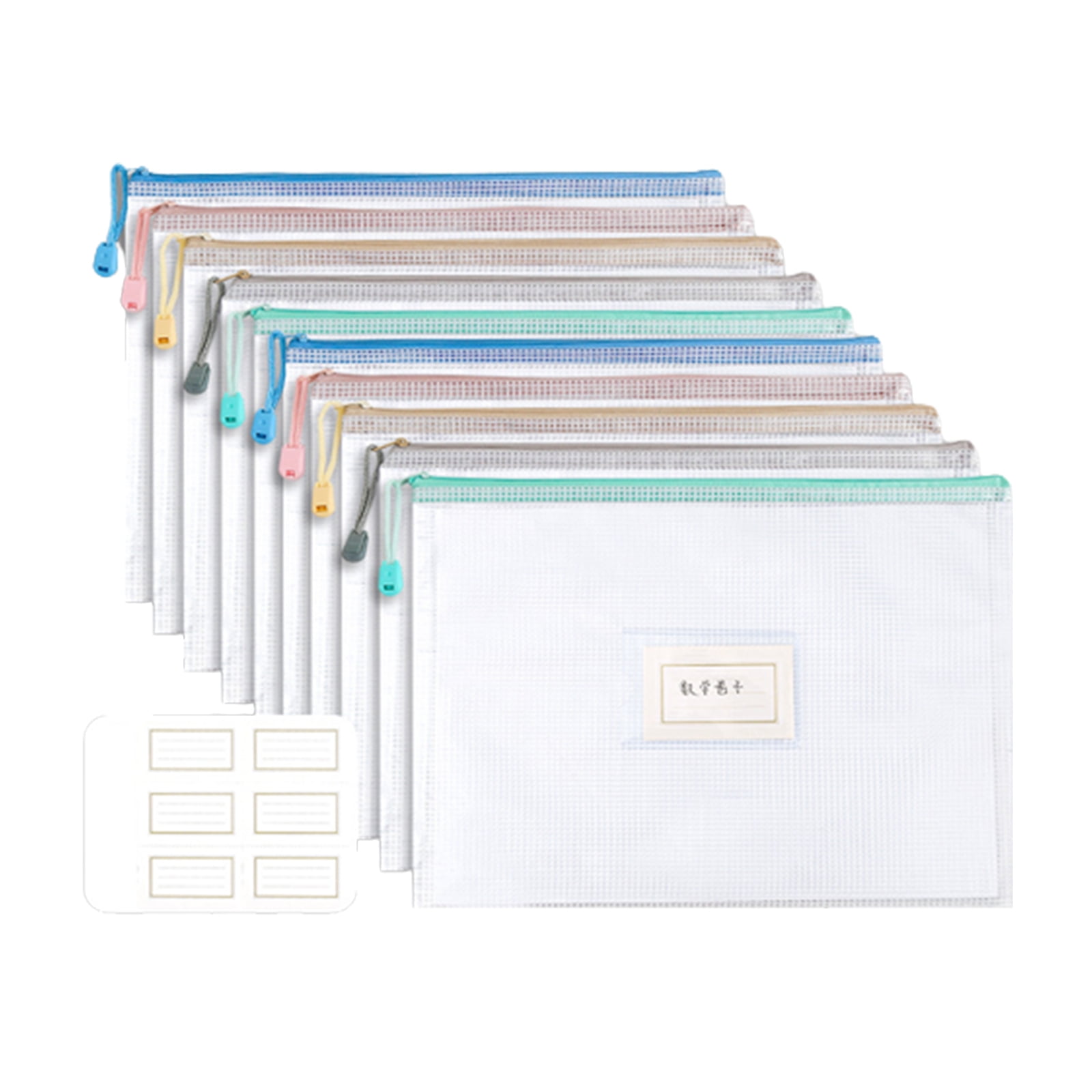 5/10/20Pcs Transparent File Bags Letter Size File Wallet Waterproof ...