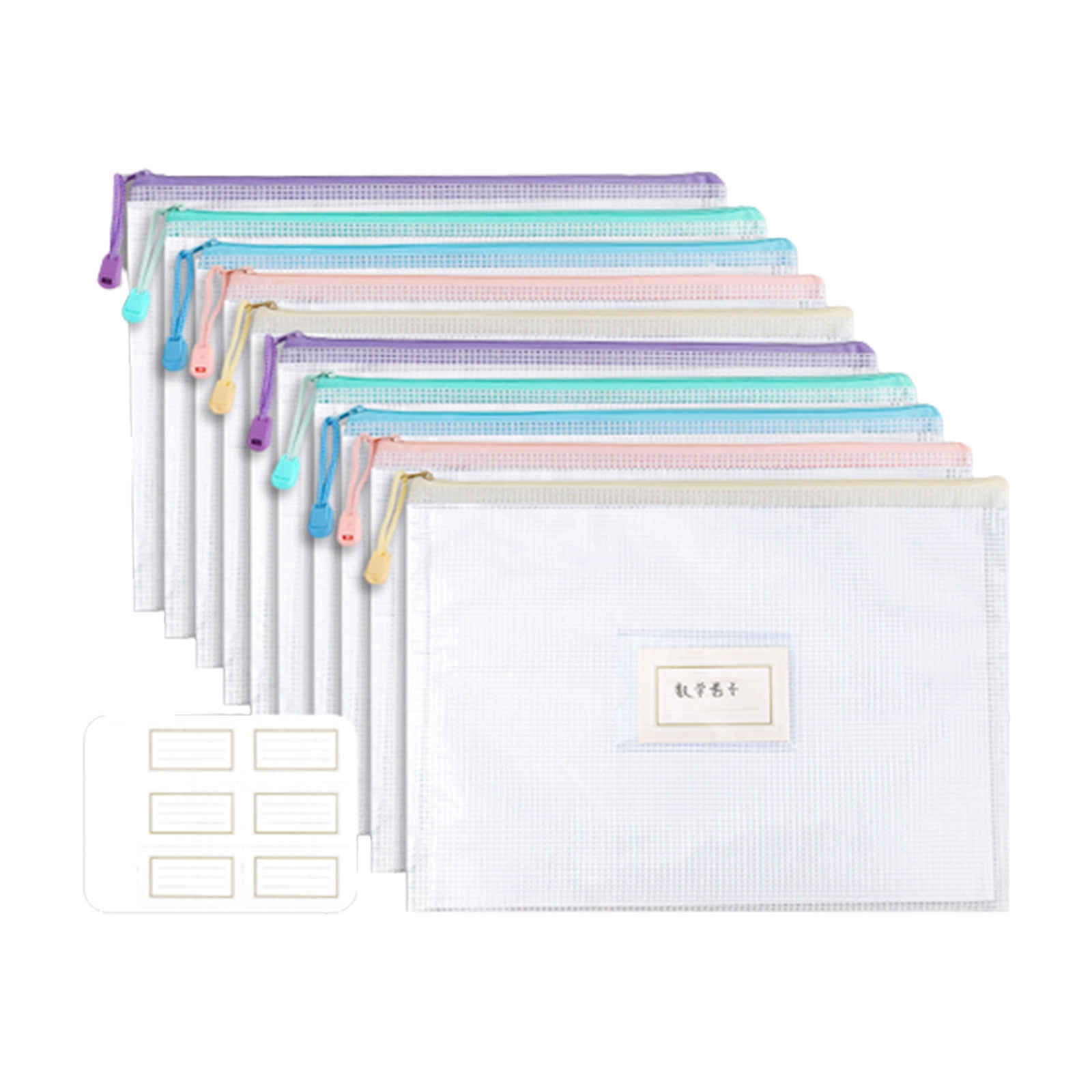 5/10/20Pcs Transparent File Bags Letter Size File Wallet Waterproof ...