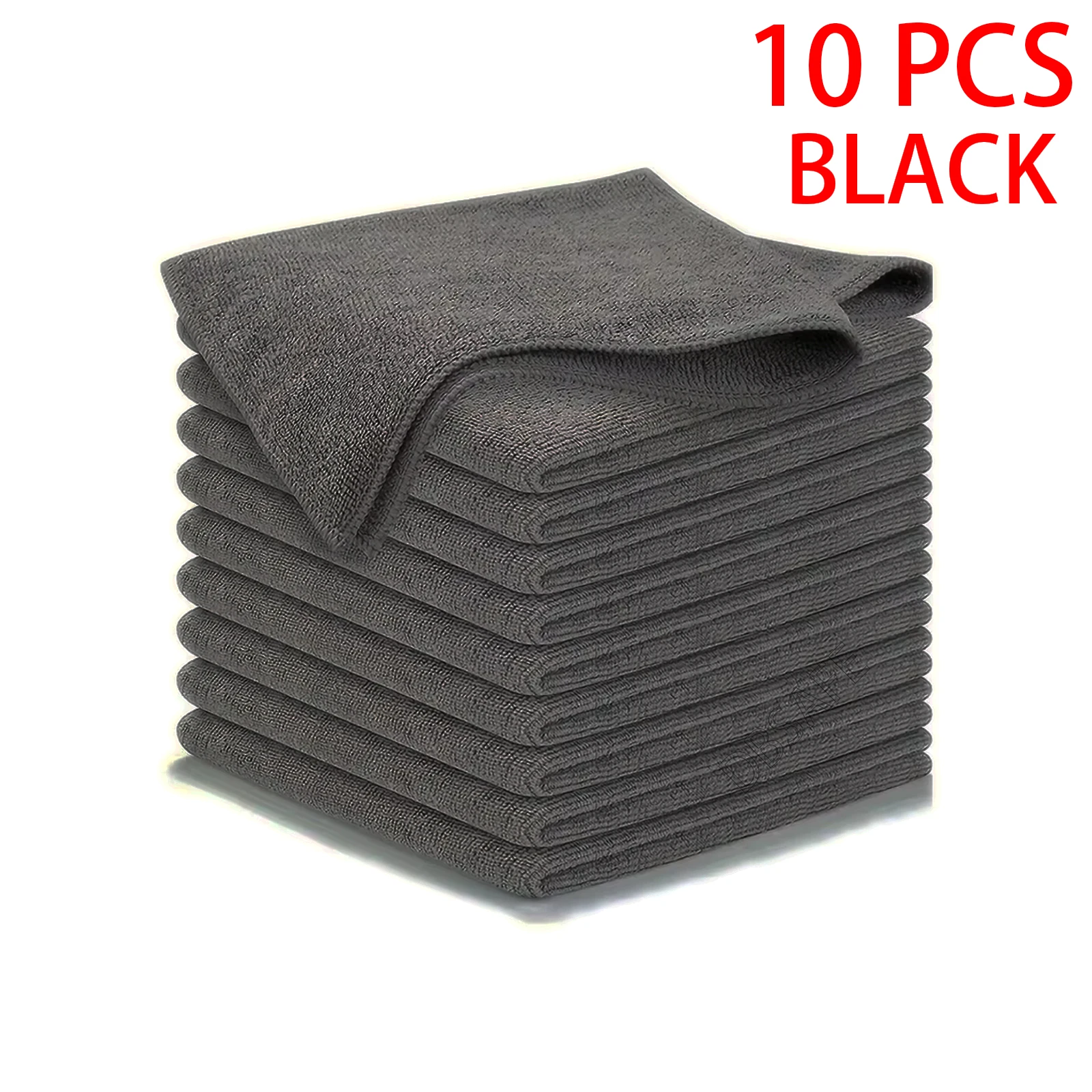 5/10/20pcs Kitchen Towel, Ultra-fine Fiber Light Gray Cleaning Cloth ...