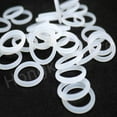 5/10/20pcs OD 5-80mm*CS 2mm White Silicone O Ring HIGH Temp Food Grade ...