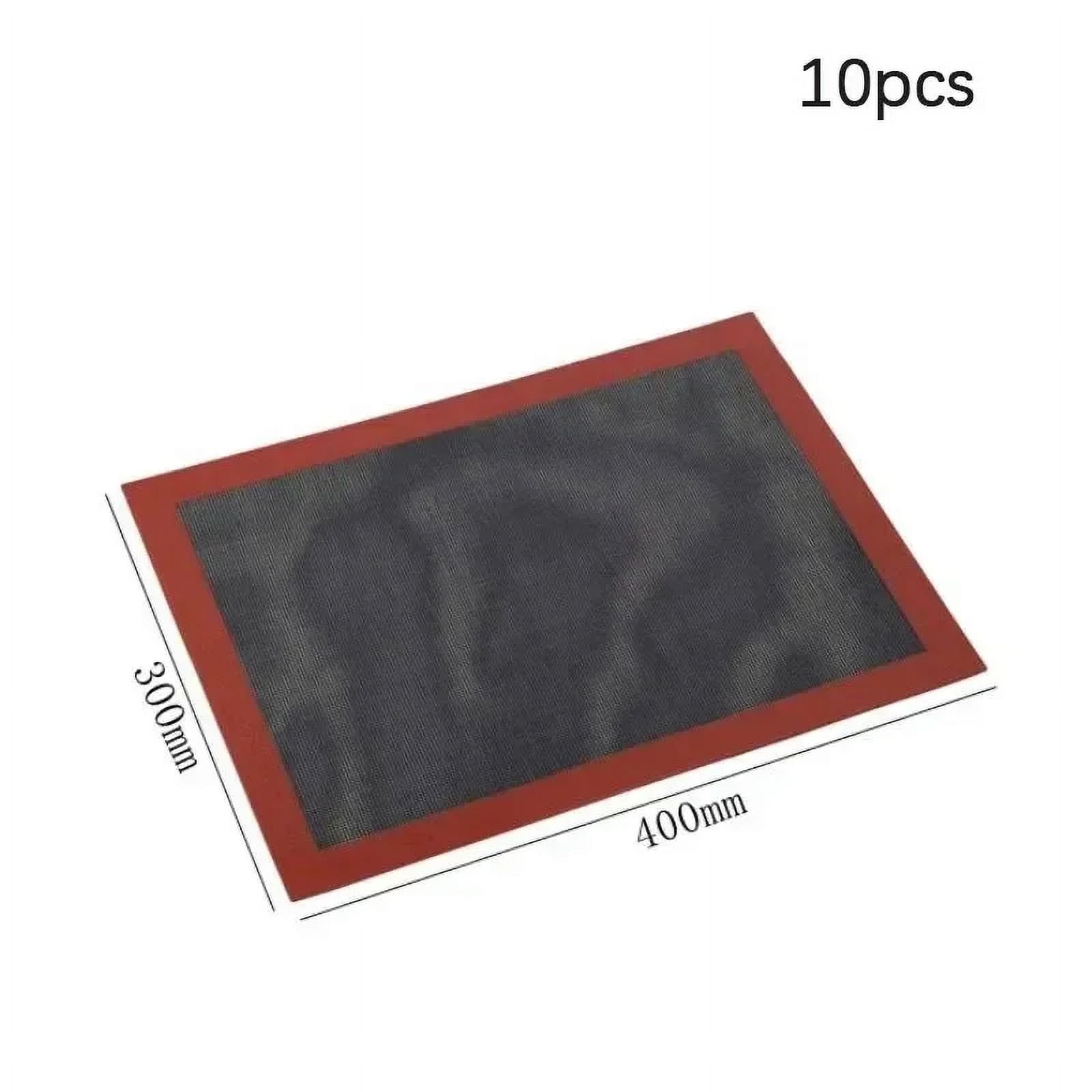 5/10/20pcs Perforated Silicone Baking Mat Eclair Puff Pastry Oven Sheet ...