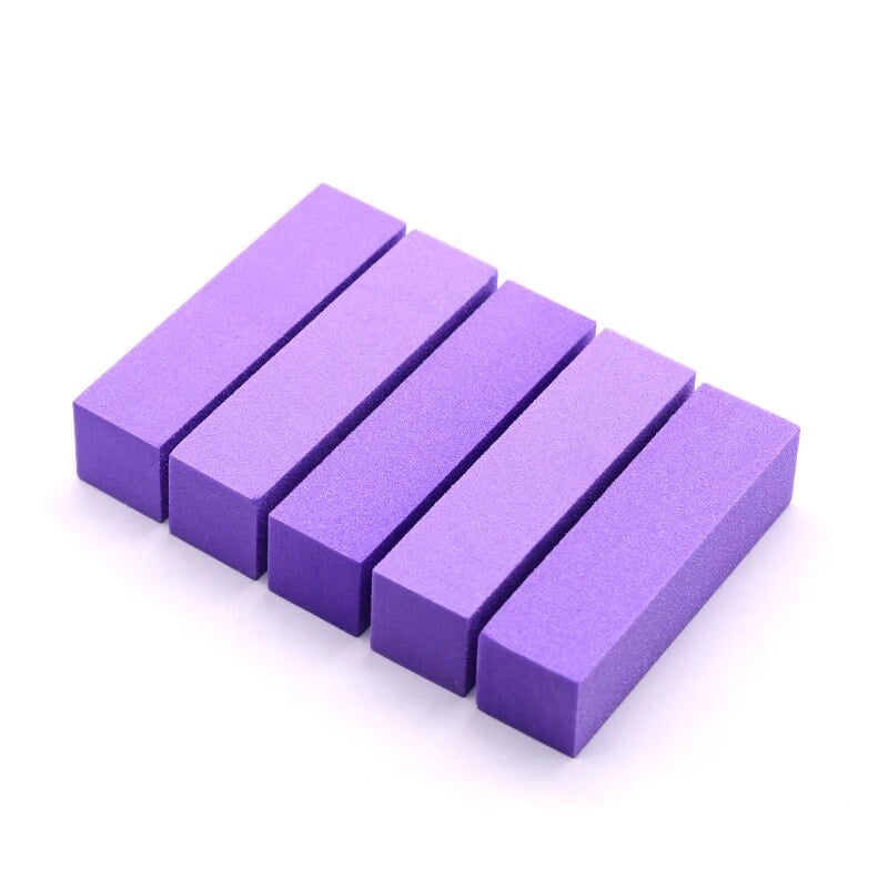 5/10 Pcs Nail Art Sanding Sponge Buffer Block Nail Buffers Files Block ...