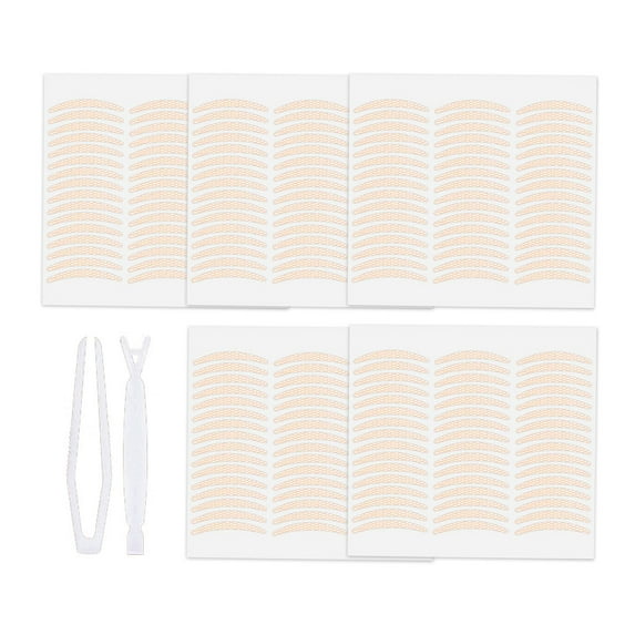 5/10 Sheets Lace Double Eyelids Patch Waterproof Lift Eye Strips Makeup ...