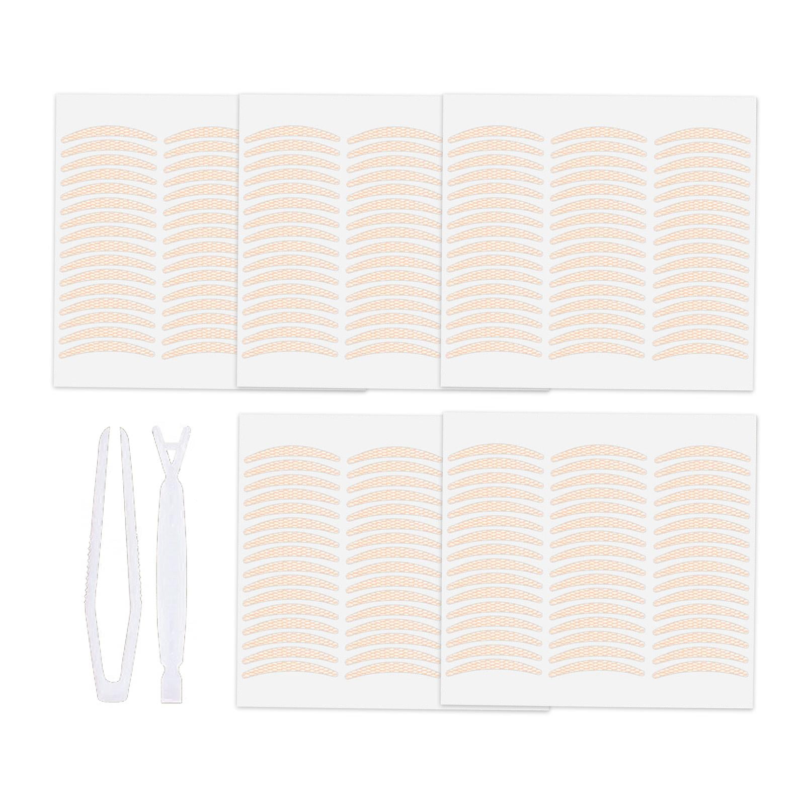 5/10 Shts Lace Double Eyelids Patch Waterproof Lift Strips Eye Makeup ...