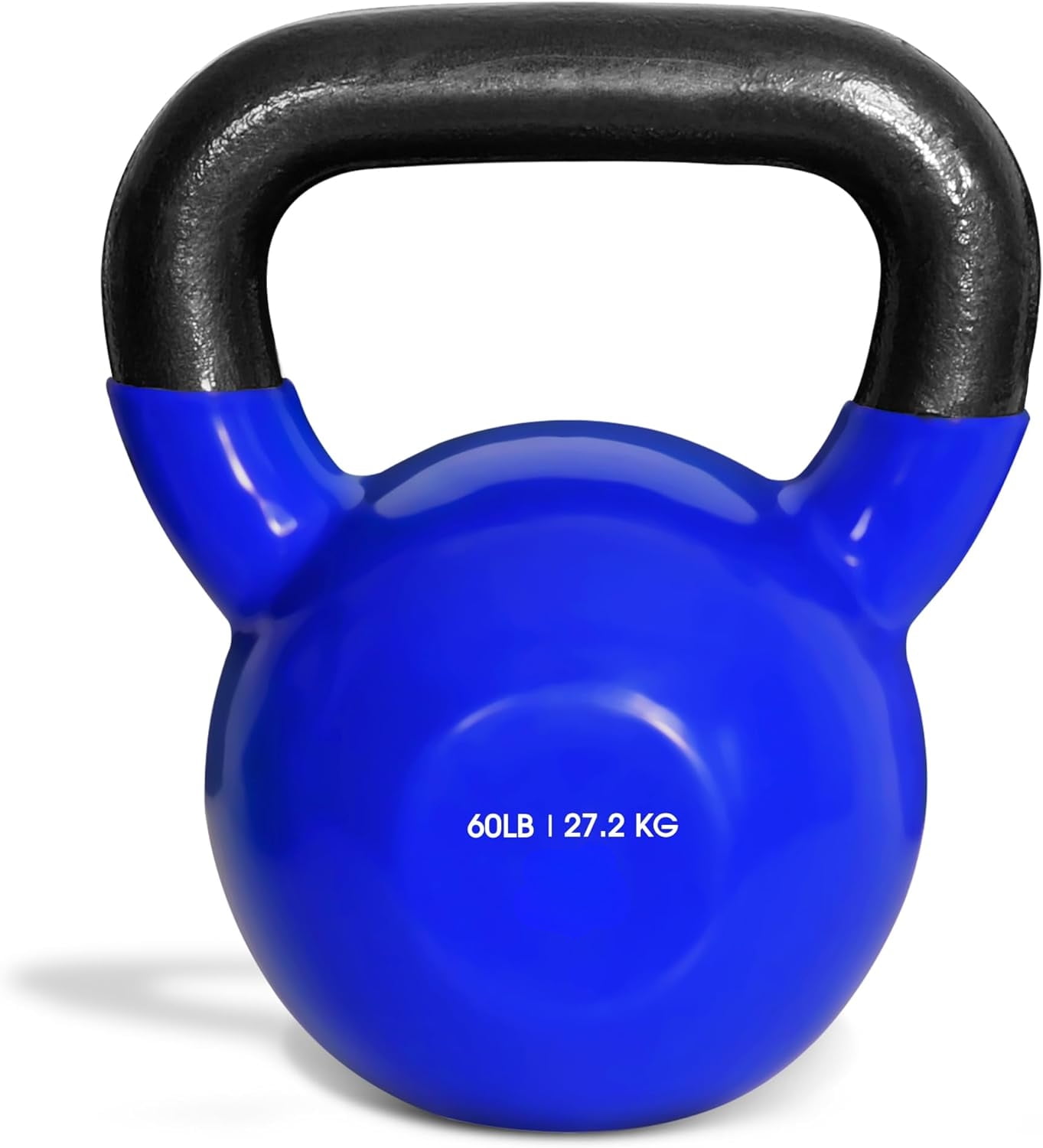 5-100 LB Kettlebells Vinyl Coated Cast Iron for Dumbbell Weights ...