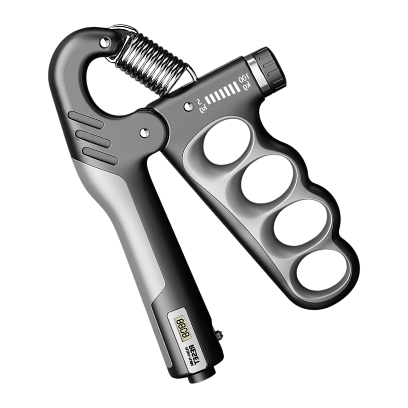 5-100Kg Hand Grippers Gym Wrist Expander Adjustable Dynamometer Finger ...