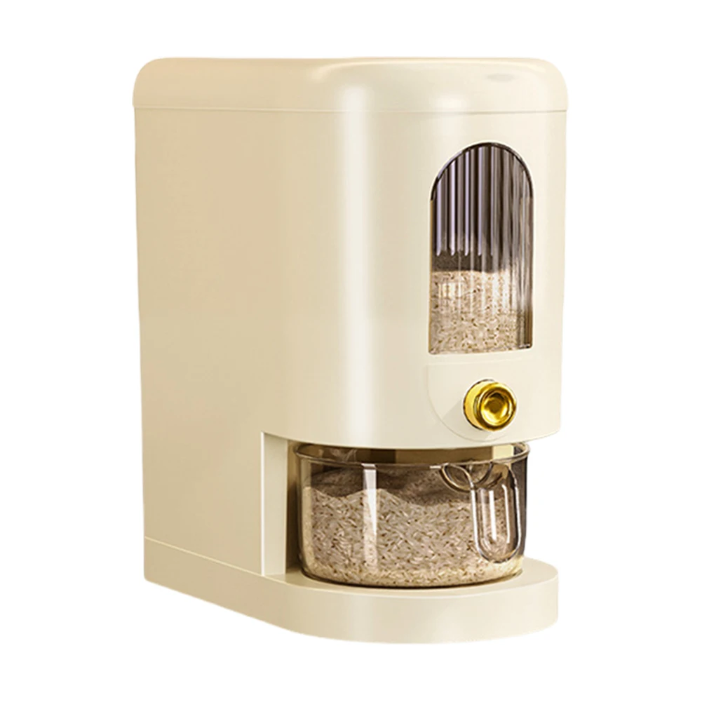 5/10KG Automatic Rice Dispenser Insect-Proof Sealed Grain Cereal ...