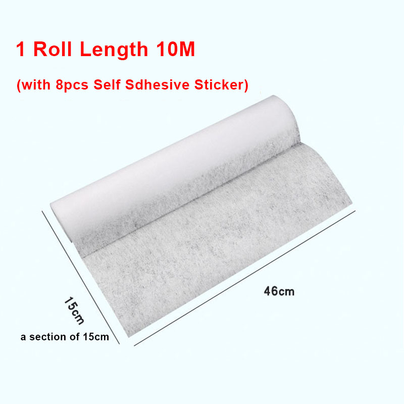5/10M Disposable Hood Oil Filter Paper Non-woven Cooker Hood Extractor ...