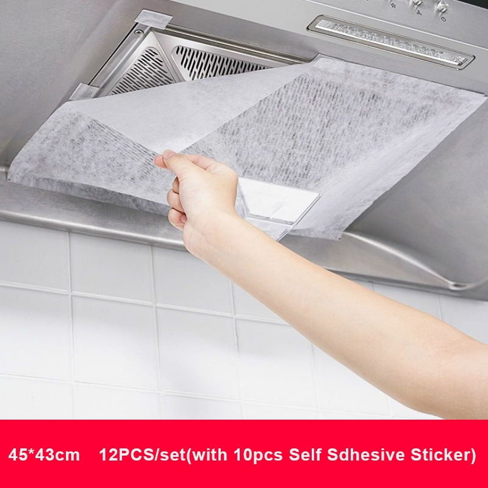 5/10M Disposable Hood Oil Filter Paper Non-woven Cooker Hood Extractor ...