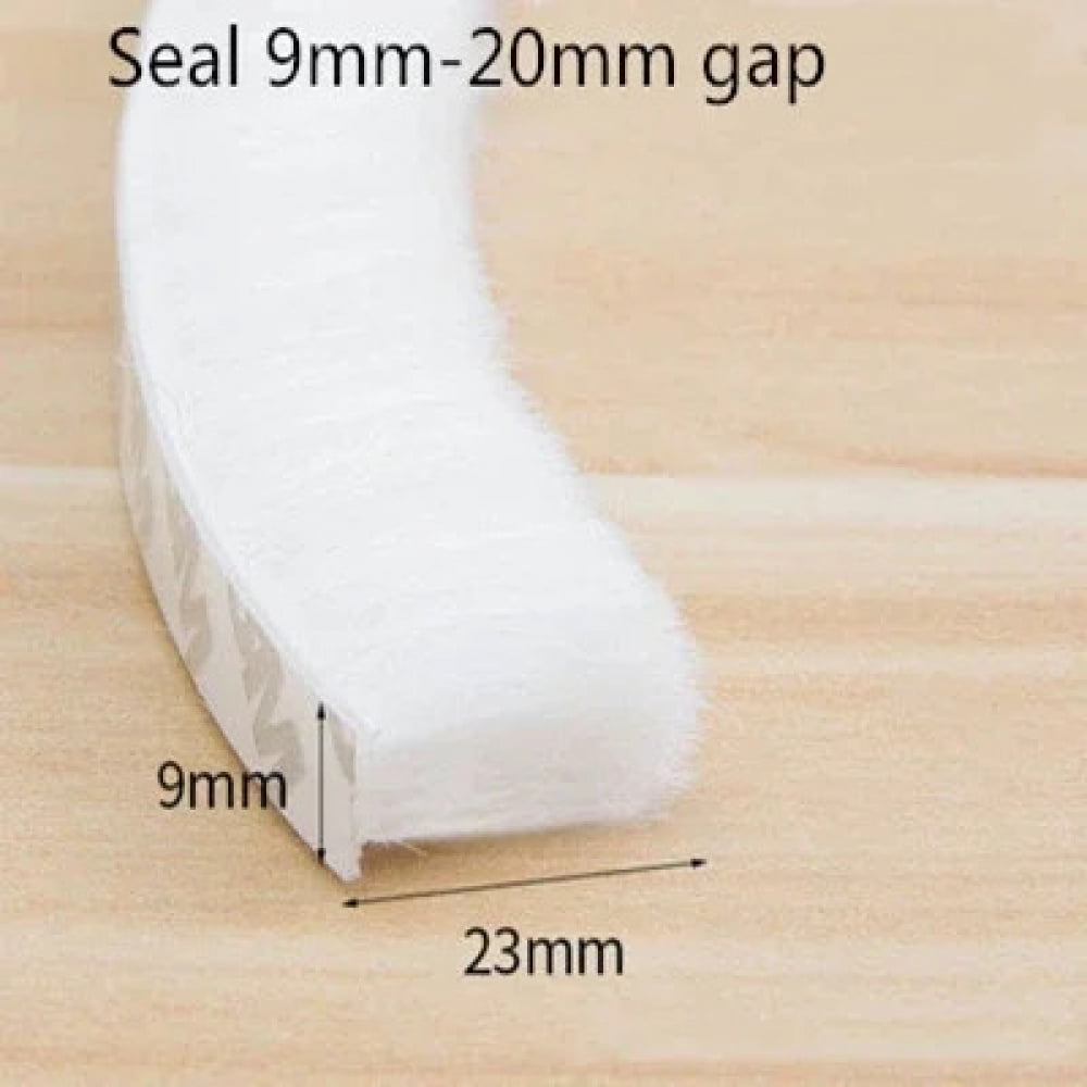 5/10Meter Self-adhesive Sealing Wind-proof Brush Strip Home Door Window ...