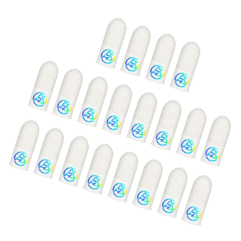 5/10Pairs Multiple Use Finger Covers Fingertips Cover Gaming Typing ...