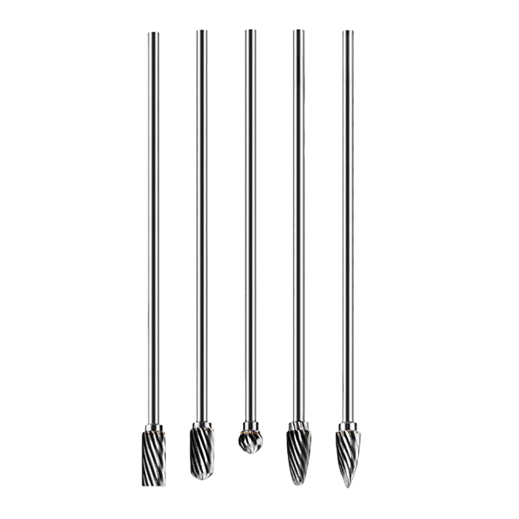 5/10Pcs Alloy Rotary Burr Cylindrical Grinding Head High Hardness ...