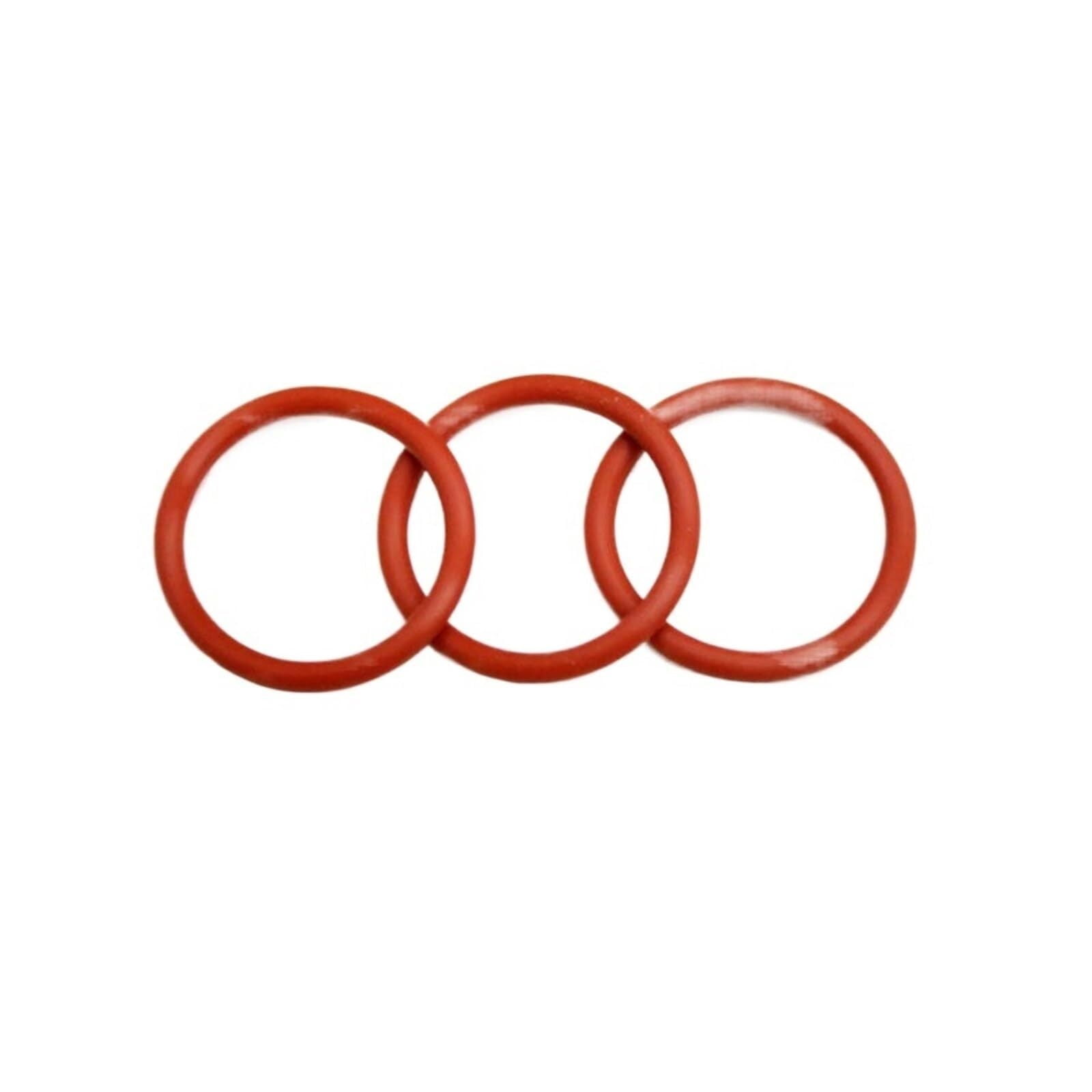 5/10Pcs CS3.5/4/5mm Red Silicone VMQ O Rings Food Grade Silicone Ring ...
