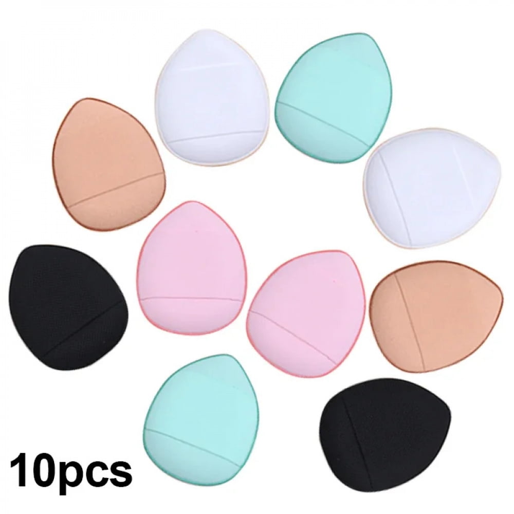 5/10Pcs Mini Finger Puff Foundation Small Air Cushion Powder Sponge ...