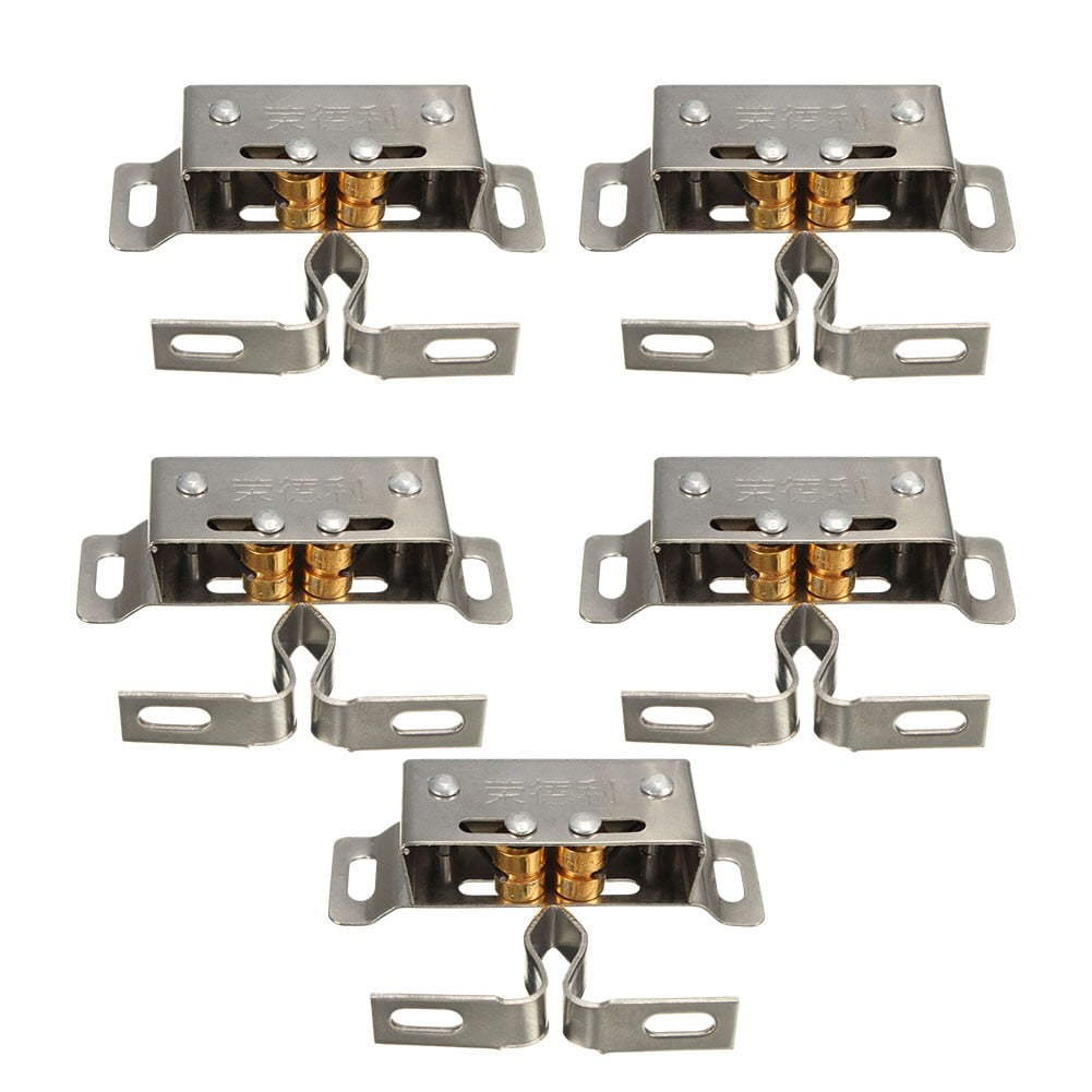 5/10Pcs Stainless Steel Catch Stopper For Cupboard Cabinet Kitchen Door ...