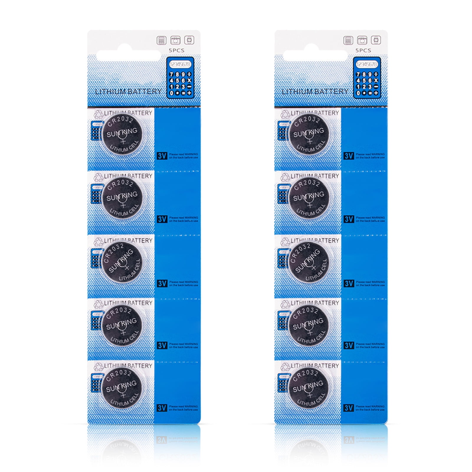 5/10Pieces 2032 Lithium Coin Batteries 2032 Batteries For Small ...