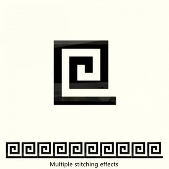 5/10cm Acrylic Wall Mirror Sticker with Adhesive for Living Room ...