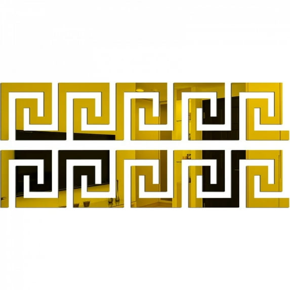 5/10cm Acrylic Wall Mirror Sticker with Adhesive for Living Room ...