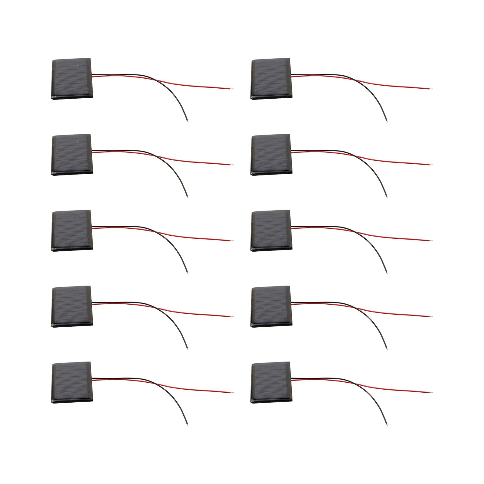 5/10pc Small Solar Panel With Wire 5V 60mA Solar Cells DIY Solar ...