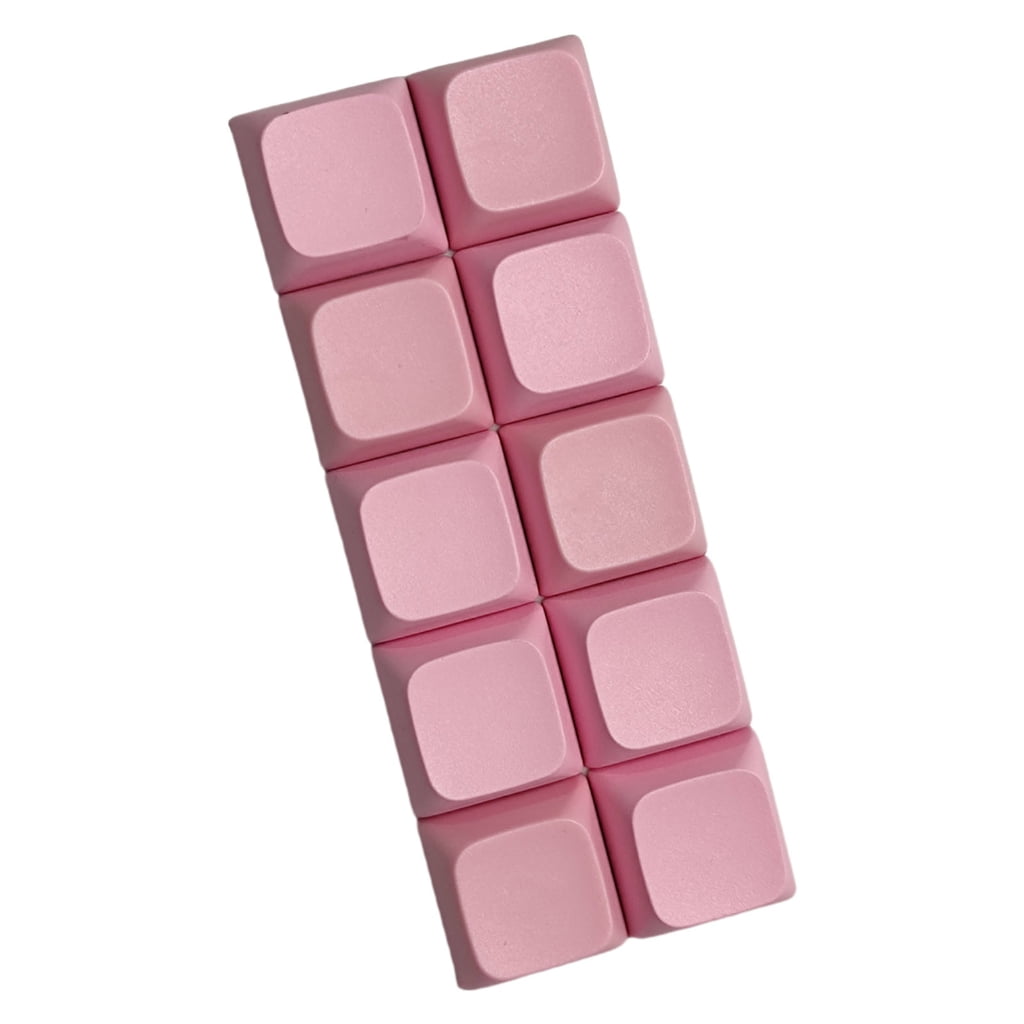 5/10pcs Pink 1U Keycaps Set XDA Height For Personalizing Mechanical ...