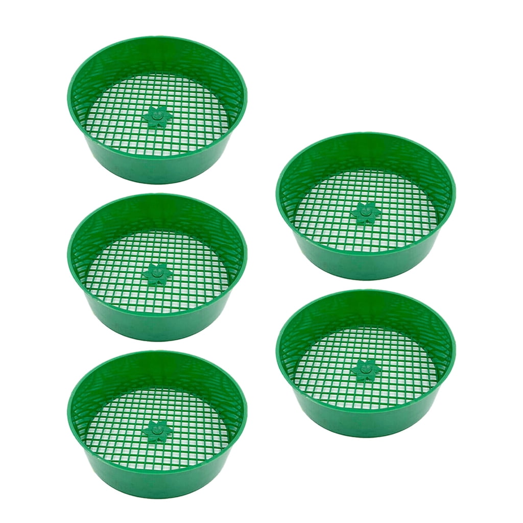 5/10pcs Plastic Garden Sieve for Easy Soil and Stone Filtration ...