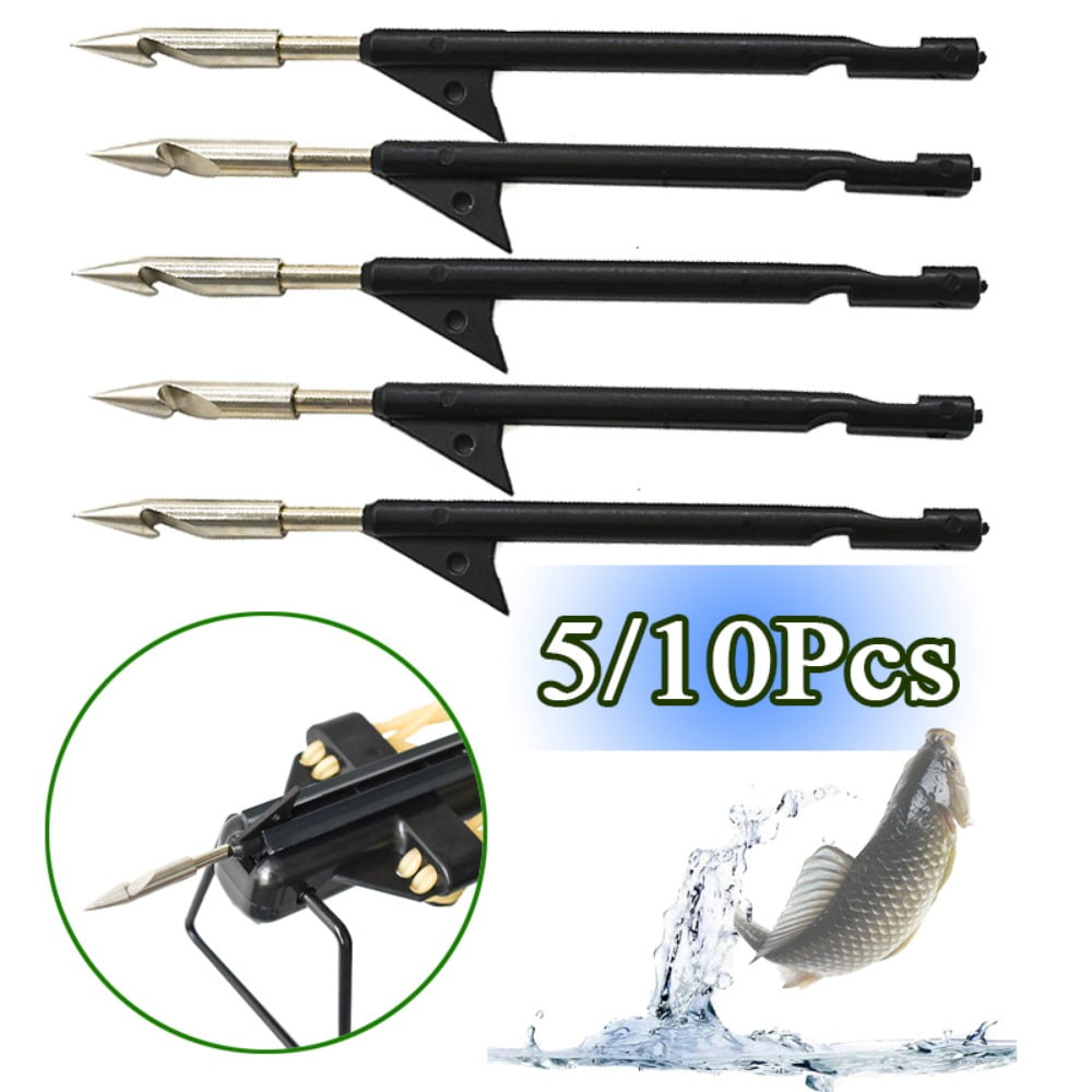5/10pcs Stainless Steel Fish Darts Slingshot Accessories Hunting ...