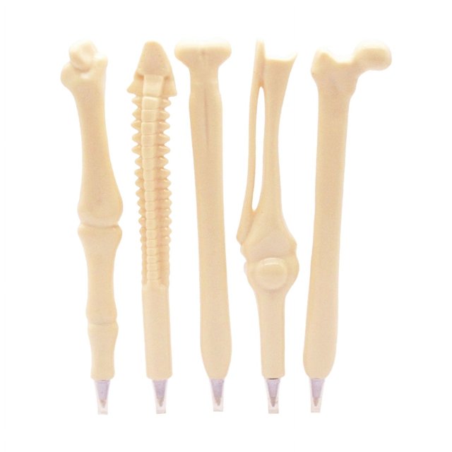 5/10x Smooth Signature Pen Bone Shape Ballpoint Pens Doctor Pens for ...