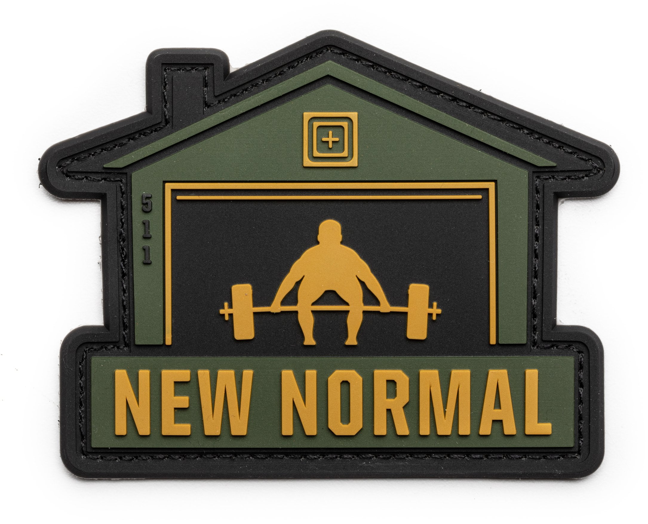 5.11 Tactical Patch - New Normal Patch, Hook-Back Adhesion, Laser-Cut ...