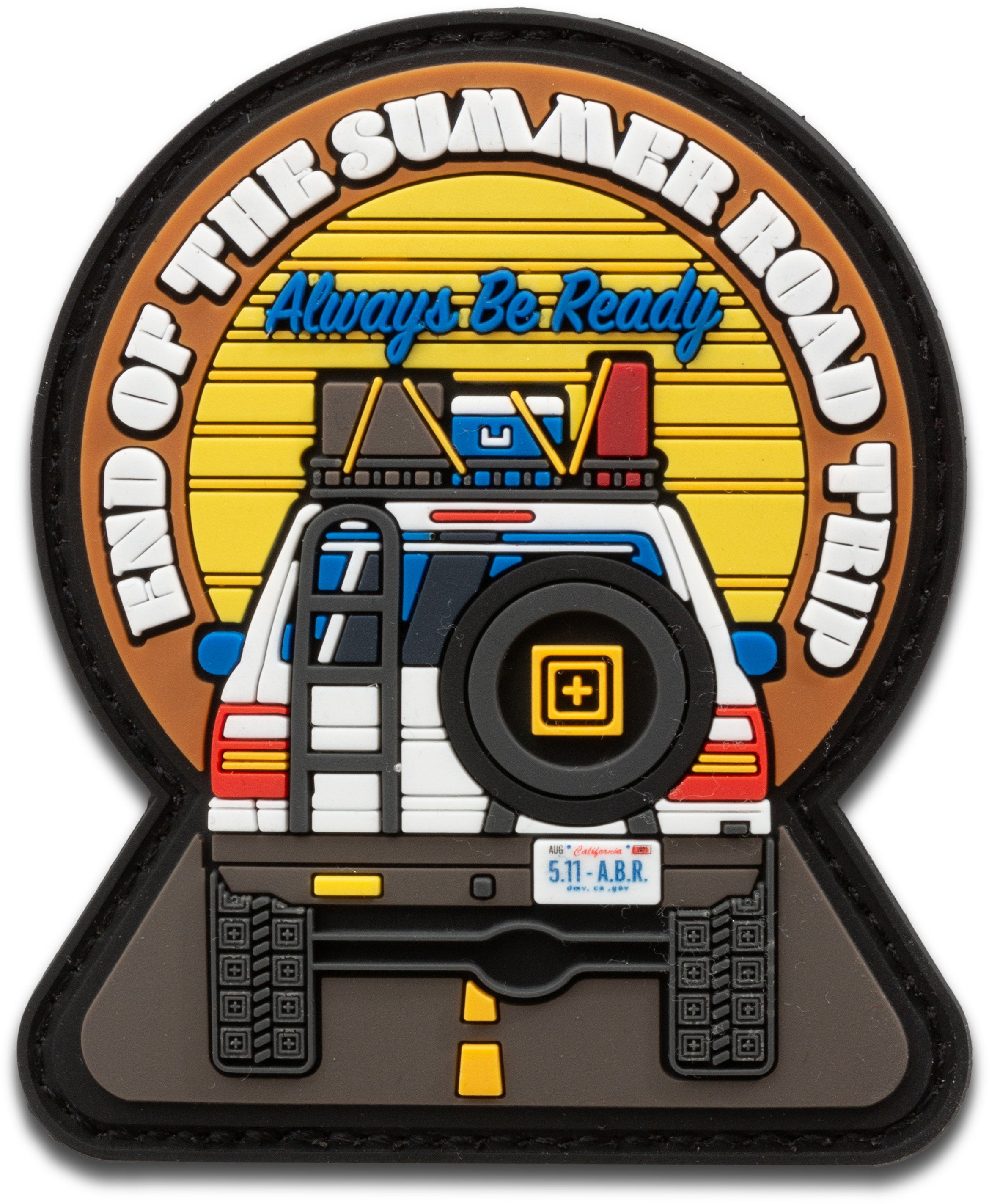 5.11 Tactical Patch - Overlander Sunset Patch, Hook-Back Adhesion ...