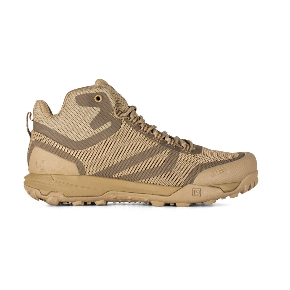 5.11 Work Gear A/T All-Terrain Mid-Height Boots, 3D Molded TPR Toe ...