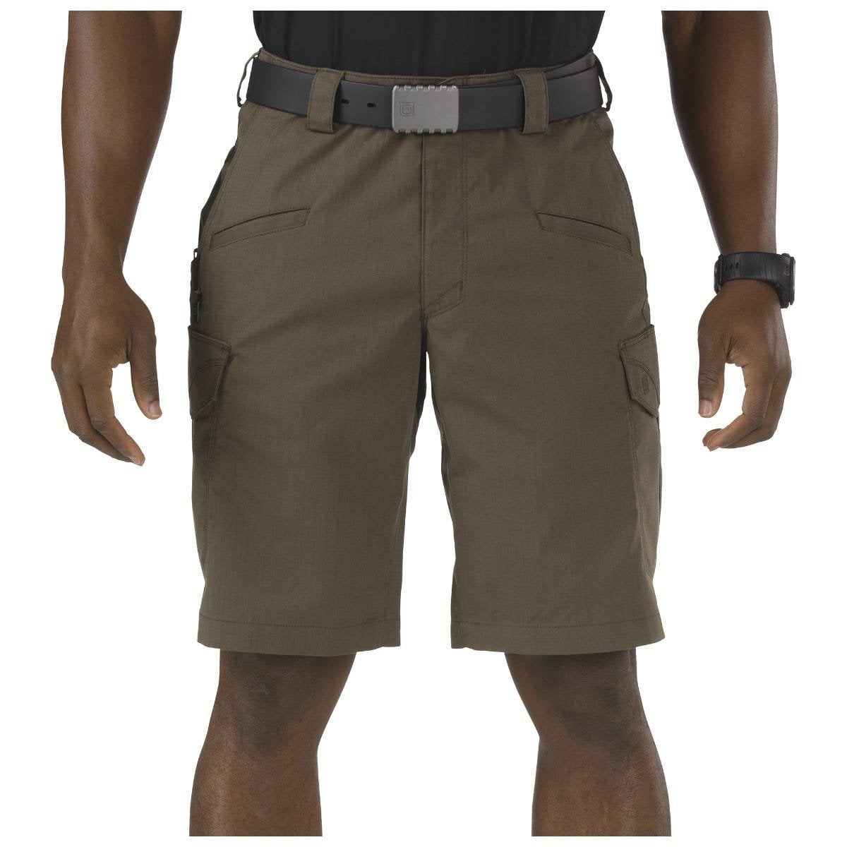 5.11 Work Gear Men's Stryke 11-Inch Inseam Shorts, Flex-Tac Ripstop ...