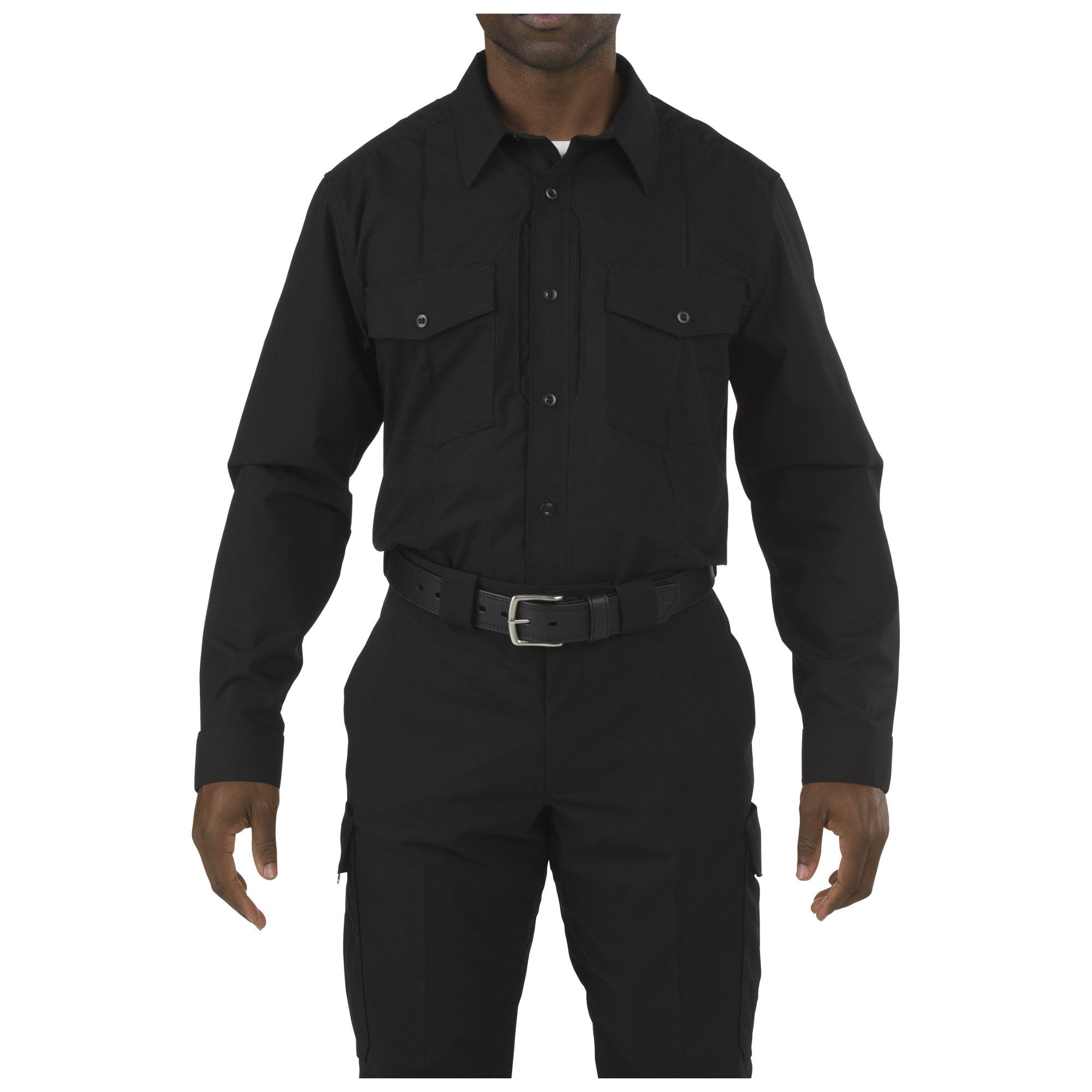 5.11 Work Gear Men's Stryke PDU Class B Long Sleeve Shirt, Teflon ...