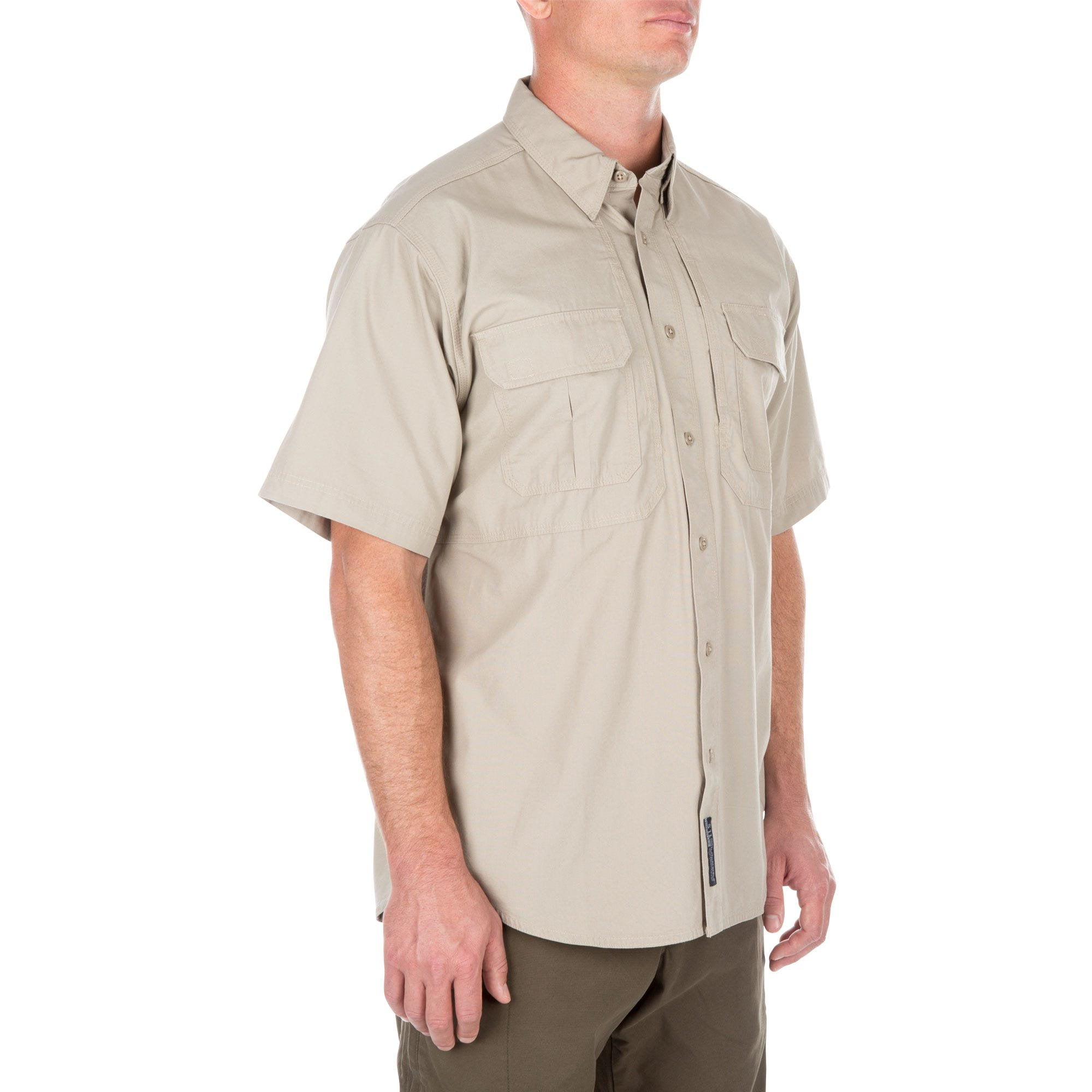 5.11 Work Gear Short Sleeve Low Profile Design Button Up Polo Shirt ...