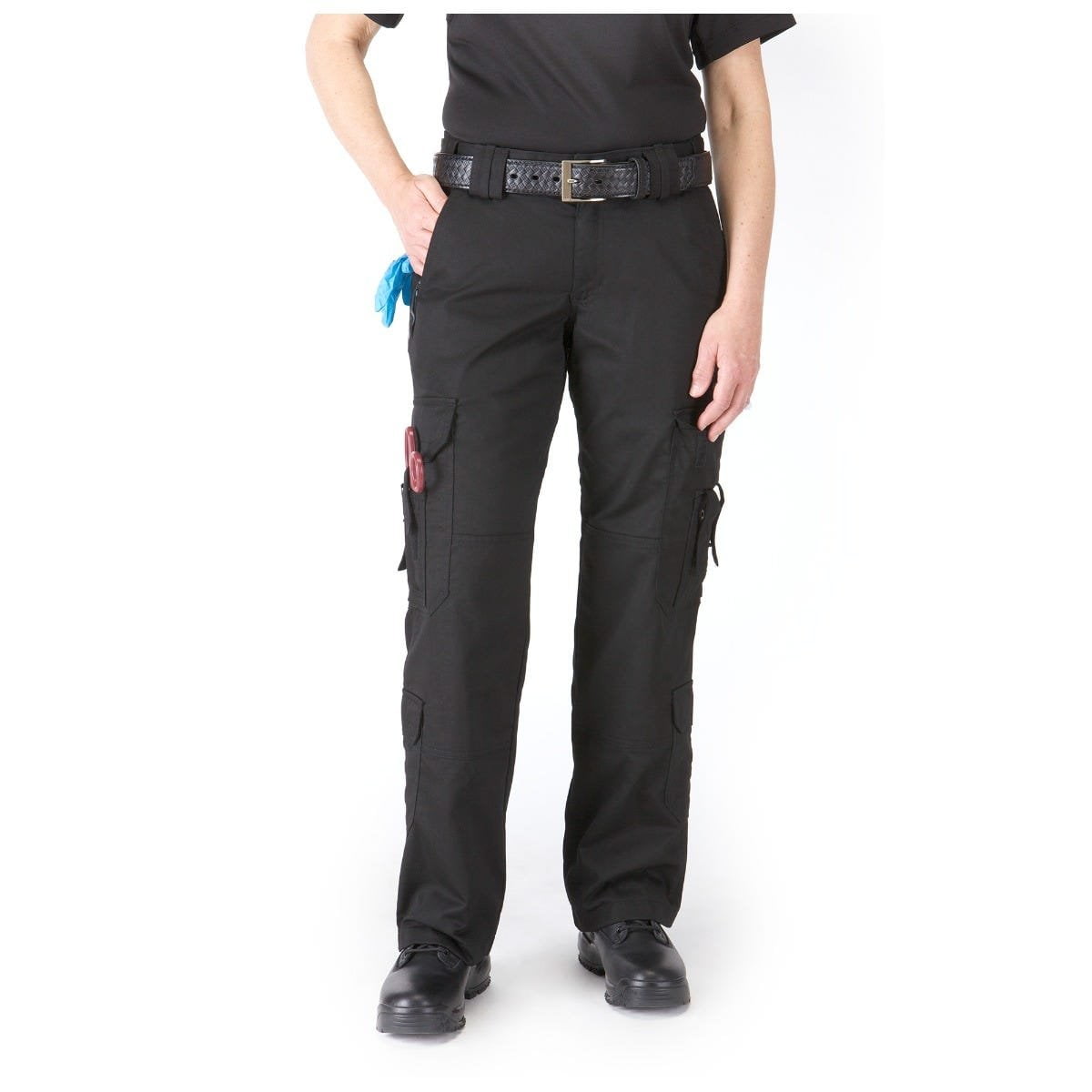 5.11 Work Gear Women's EMS Uniform Work Pants, Teflon Finish, Poly ...