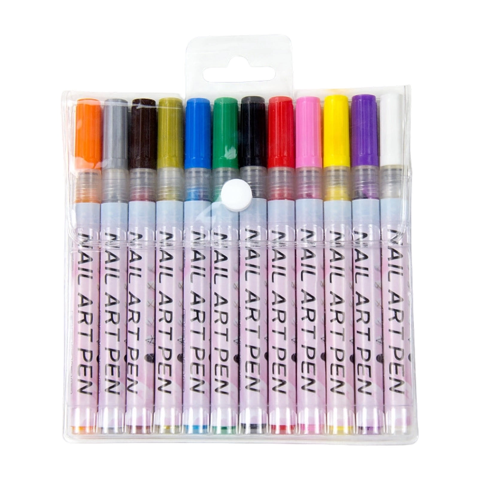 5/12/18/24/36/48 Colors Nail Art Pens Set 12 Colors Nail Art Markers ...