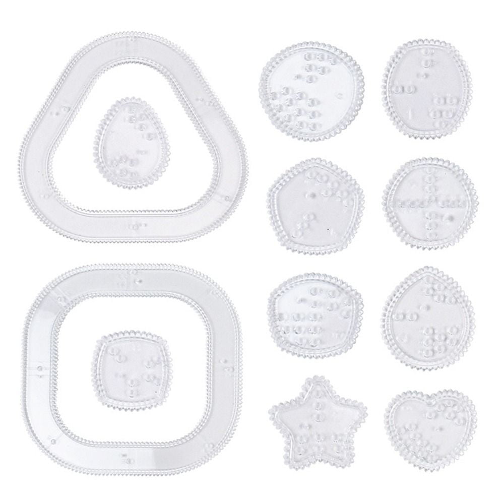 5/12/22PCS Interlocking Gears Wheels Spirograph Plastic Special Shaped ...