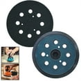 5" 125mm Sanding Pads Base 8 Holes Hoop Backing and Loop Sander Pad ...