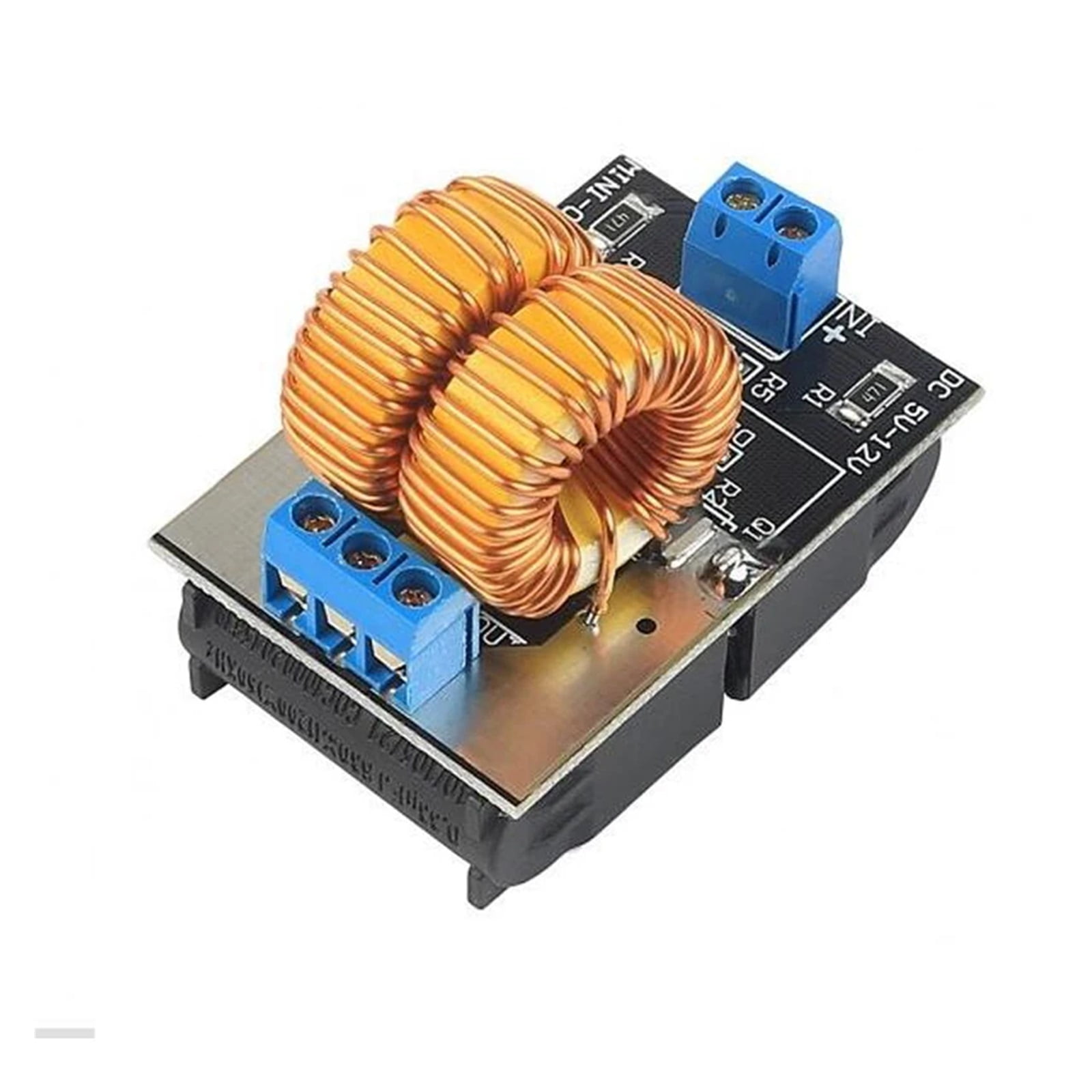 5-12V 120W Mini Induction Heating Board Flyback Driver Heater DIY Cooker+ Ignition Coil Rusty ...
