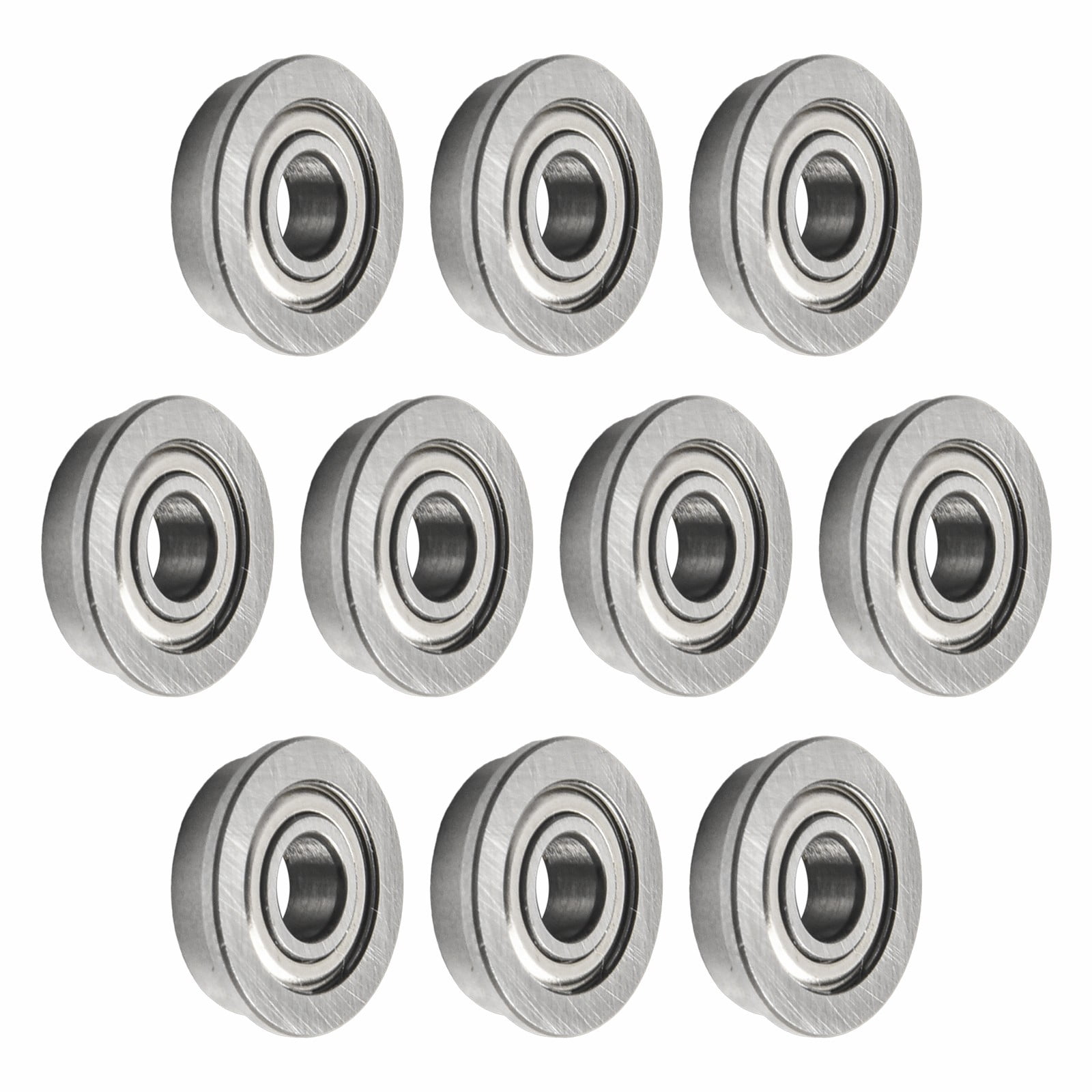 5 * 13 * 4Mm Deep Groove Ball Bearing F695Zz Flange Bearing Flange Bearing - Walmart.com
