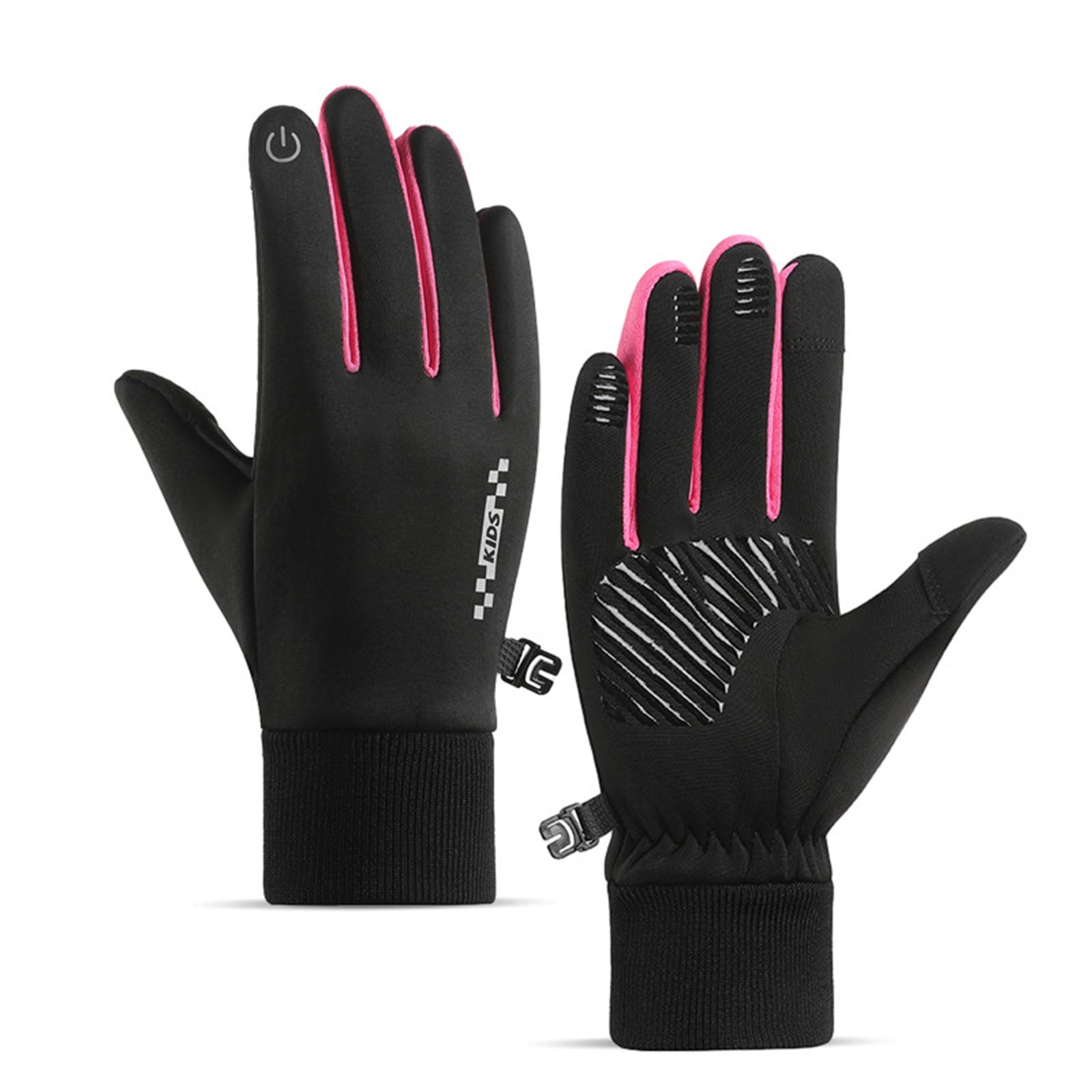 5-14 Year Kids Thermal Gloves Soft & Breathable Polyester and Fleece ...