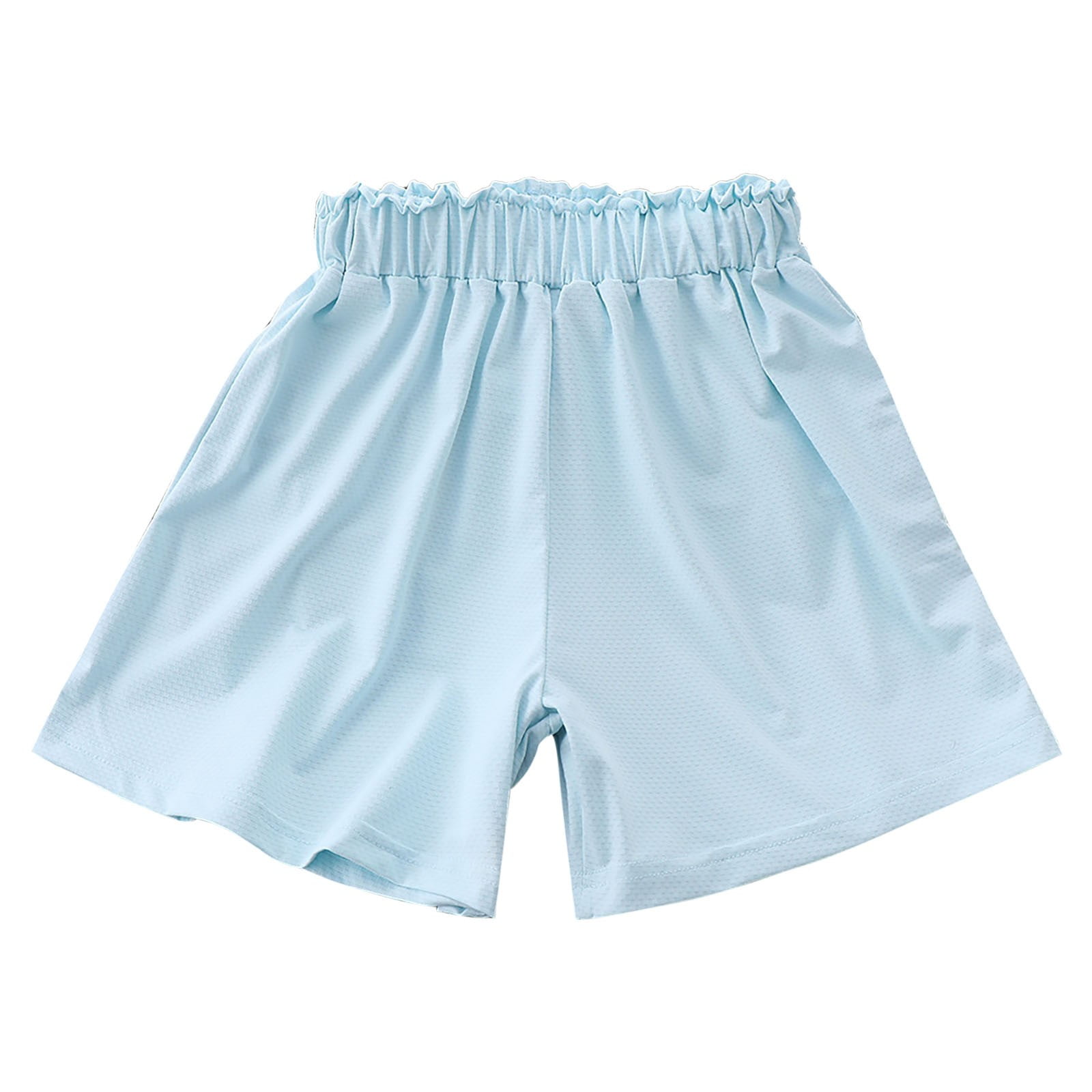 5-14 Years Children Toddler Girls Shorts Elastic Elastic Waist Pleated ...