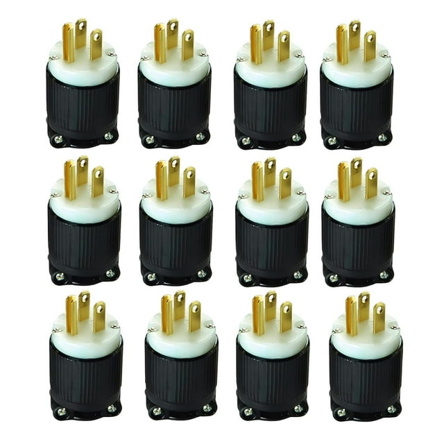 5-15P 515PR NEMA Plug | 15A 125BV Straight Male Plug | -Grade Heavy ...