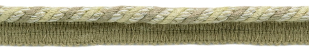 5/16" (0.5cm) Medium Shiny Twisted Rope Cord with Lip | Cord Trim ...