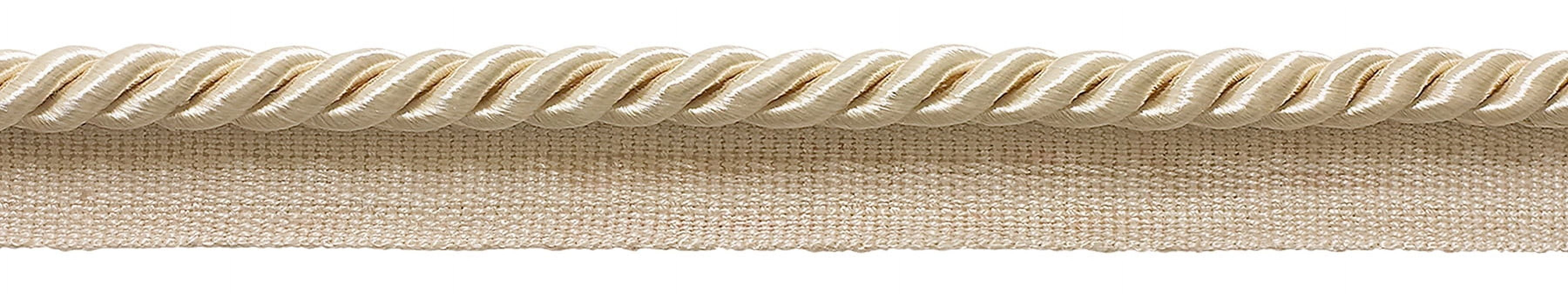 5/16" (0.5cm) Medium Shiny Twisted Rope Cord with Lip | Cord Trim ...