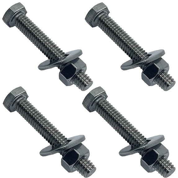 5/16"-18-2" - 304 Stainless Steel 18-8 - Hex Head Bolts - Machine ...