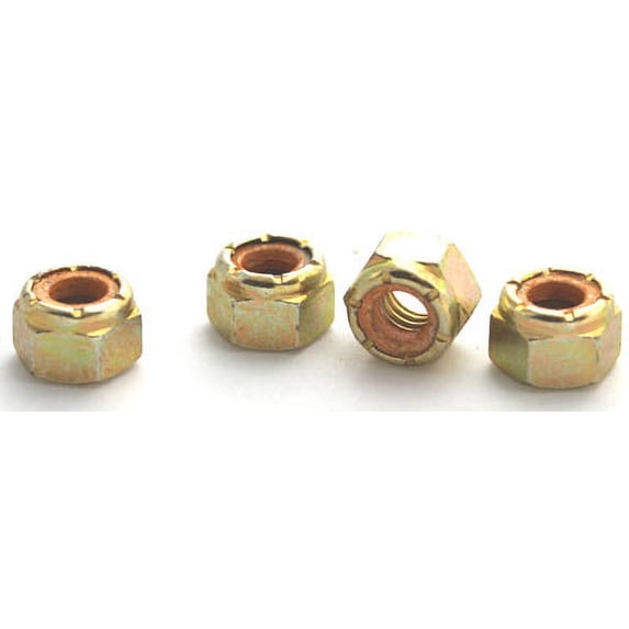 5/16-18 NE Nylon Insert Locknuts / Light Hex Standard / Steel / Zinc ...