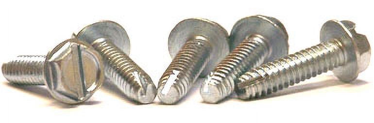 5/16-18 x 1 1/4" Type 1 Thread Cutting Screws / Slotted / Hex Washer ...