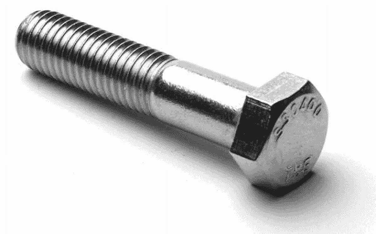 5/16-18 x 2 1/2 Hex Head Cap Screws, Stainless Steel 18-8, Plain Finish ...
