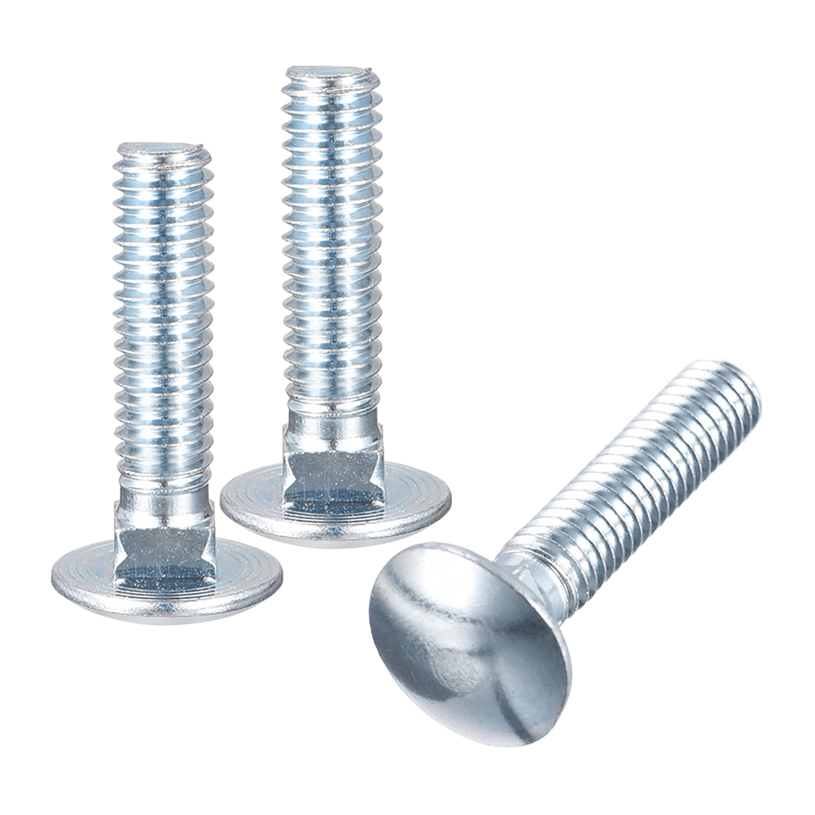 5/16-18x1-1/4" Carriage Bolt, 6pack Round Head Square Neck Screws ...